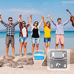 Cooler Stainless Steel Hinges with Screws Set Replacement -Compatible with Coleman Camping ice Chest Coolers Accessories 5235 6262 6270 (2 -Pack Stainless Steel Hinges)