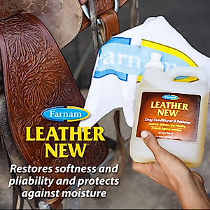 Leather New Deep Conditioner & Restorer - 16 ounce
