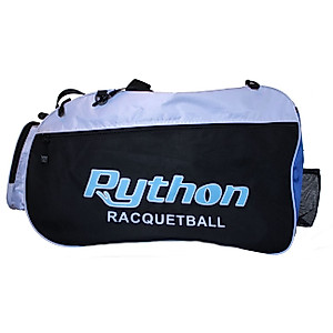 Python Deluxe "Club" Racquetball Bag (Black/Blue)