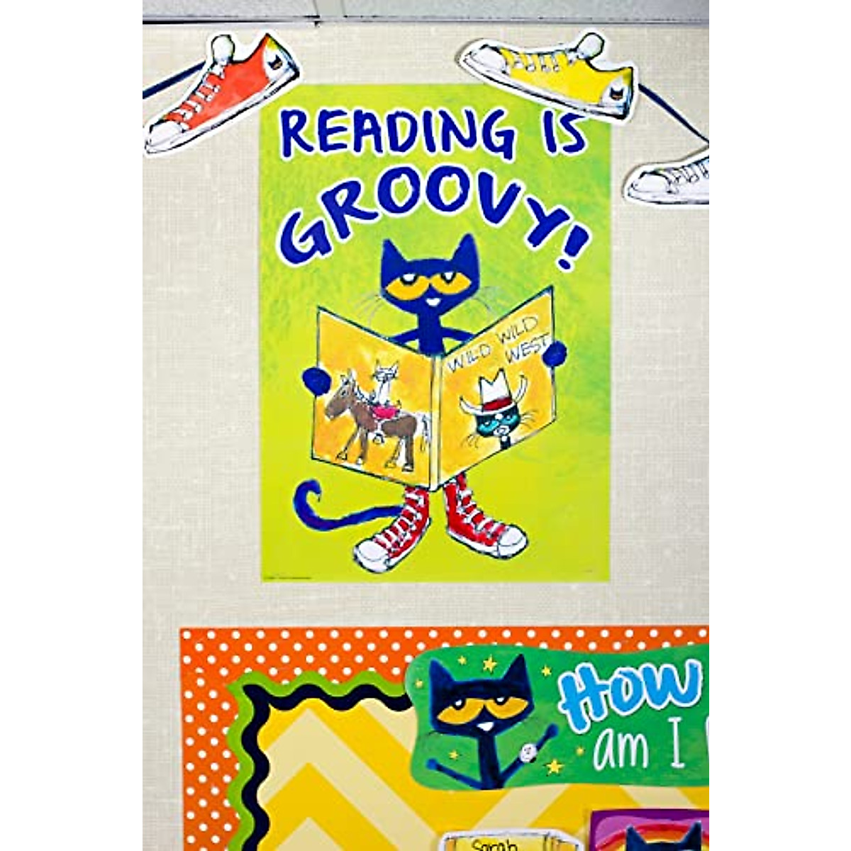 Teacher Created Resources Pete The Cat Positive Poster Pack (TCR6656),0.1" x 13.4" x 19"