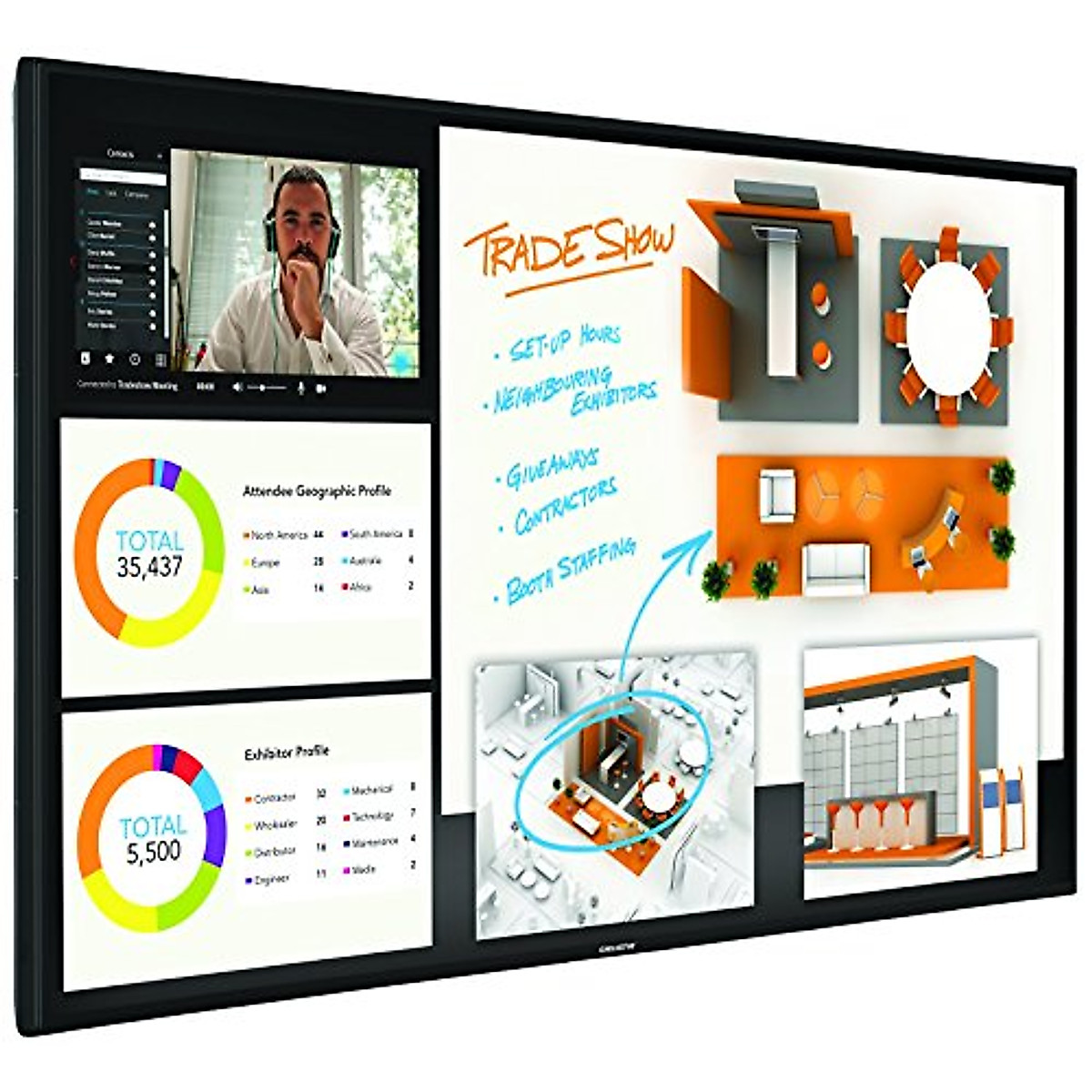 Christie Access Series 86" 4K Ultra HD LED TV (UHD861-P)