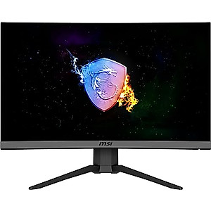 MSI G24C6P, 24" Gaming Monitor, 1920 x 1080 (FHD), VA, 144Hz, FreeSync, HDMI, Displayport, Tilt, Height Adjustable