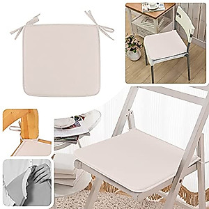 SKFVKAB Square Strap Garden Chair Pads Seat Cushion for Outdoor Bistros Stool Patio Dining Room Outdoor Seat Cushions