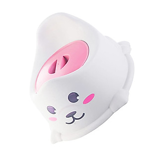 Kisangel Portable Seat Baby Potty Training Cute Grey Seal Toddlers Potty Baby Toilet Train for Toddlers Baby Training Toilet Portable Toilet