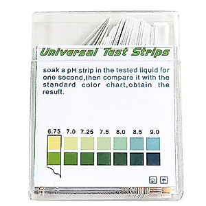 AMTAST pH Test Strips Testing Alkaline and Acid Levels in The Body pH Level Tests (100 Strips)