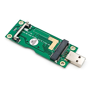 Mini PCI-E to USB Adapter with SIM Card Slot for Module Transfer to USB Interface