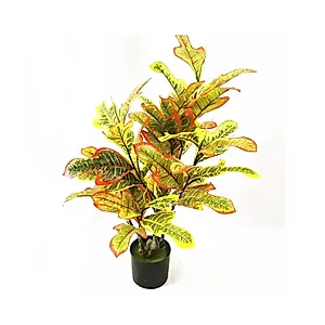 Classic Artificial Potted Plants The Simulation Tree is 35 Inches Tall and is A Beautiful Artificial Bay Leaf Tree,for Home Office Decoration Indoor Faux Plants Artificial Bonsai Tree