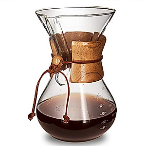 AGOGO Pour Over Coffeemaker Set Classic Series with Filter 8 Cups