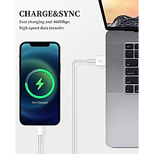 Apple iPhone Charger Cable, 2 Pack Original USB to Lightning Cable Apple MFI Certified 6 Ft, Fast iPhone Charging Cord for iPhone 11/11Pro/11Max/ X/XS/XR/XS Max/8/7/6/5S/SE/