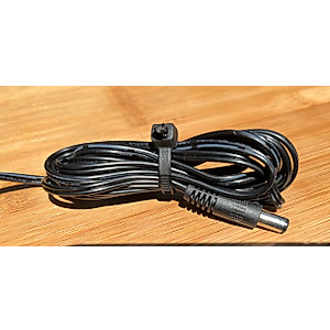 Yealink PS5V2000US Power Supply Cord 5V 2A for Yealink IP Phones SIP T29G, T32G, T38G, T46G, T46S, T46U, T48G, T48S, T48U, T52S, T54S, T54W, T56A, T57W, T58A, T58W, T58V, MP54/56/58 & GDR Cable Tie