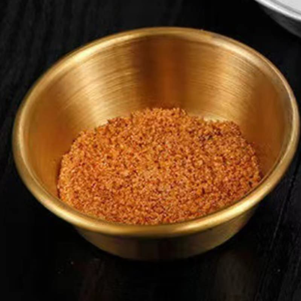 JINJIASUYISU 2Pcs Stainless Steel Sauce Dishes Dip Bowls Seasoning Dishes Sauce Bowl Stainless Steel Golden Dip Bowls Serving Dishes Set For Serving Sushi Sauces And Other Sauces And Seasonings