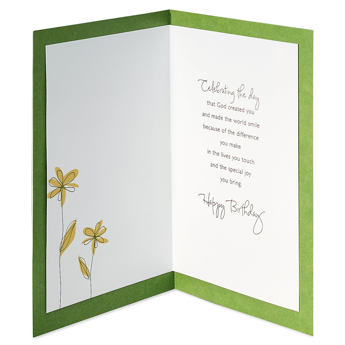 American Greetings Religious Birthday Card (A Gentle Soul)