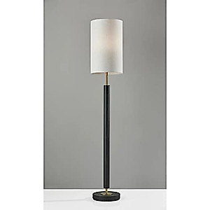 Adesso 4174-01 Hollywood Floor Lamp, Black