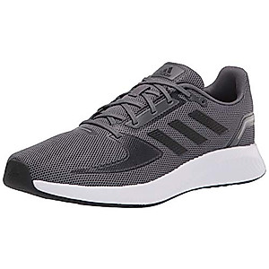 adidas mens Runfalcon 2.0 Running Shoe, Grey/Black/Grey, 11 US