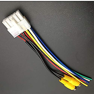 ALLMOST Dual TBX10A Wire Harness 10 Pin Plug with RCA Jack MXD337BT, MCD237BT, MCP1337BT,AMCP425BT