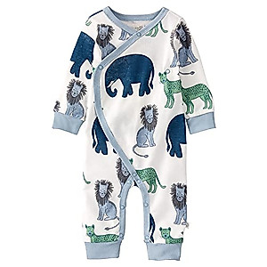 little planet by carter's unisex-baby Organic Cotton Wrap Sleep & Play, Safari, Newborn