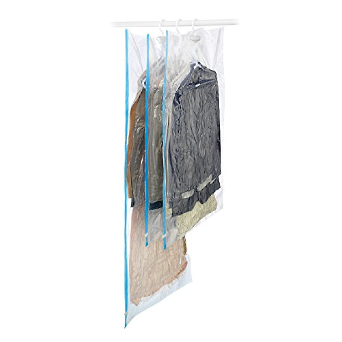 Whitmor Spacemaker Hanging Bags Set of 3,Large