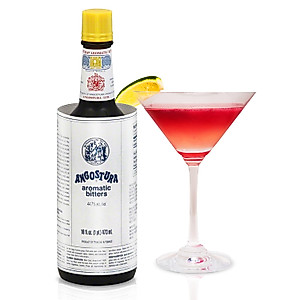 Angostura Bitters 16 oz - Angostura Bitters for Cocktails – Old Fashioned Cocktail Bitters Bar Essential for Drinks and Culinary Recipes with Parkway Distributors Ship Safe Bag