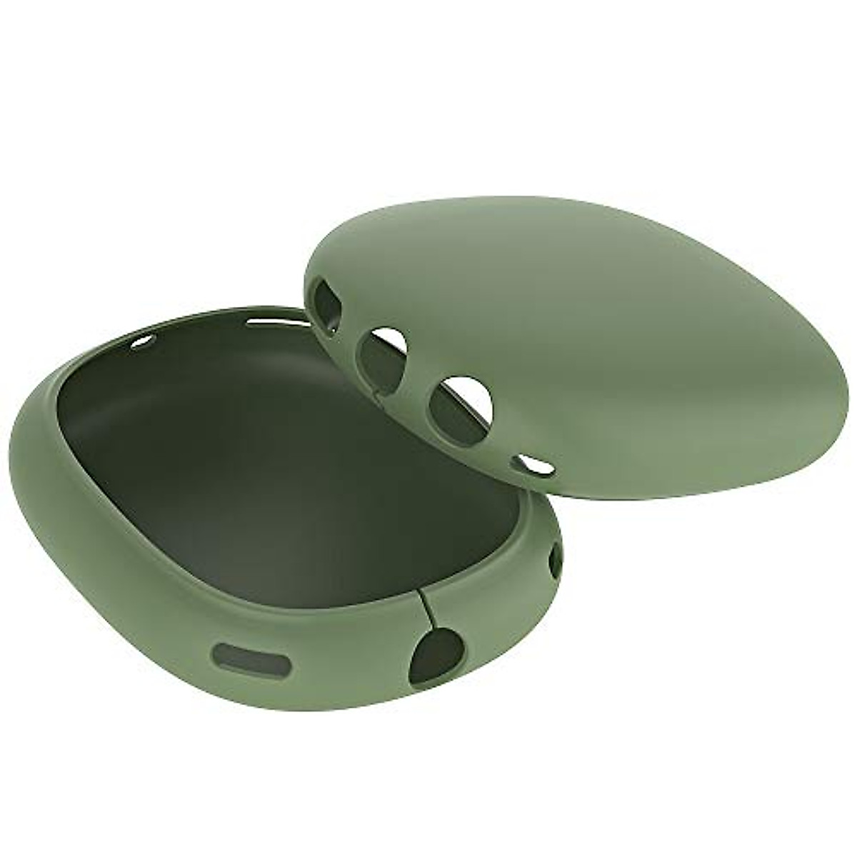 Tucana Silicone Earpads Full Cover Compatible for AirPods Max Headphones, Anti-Scratch Shock Protectors for AirPods Max, Ear Cushions