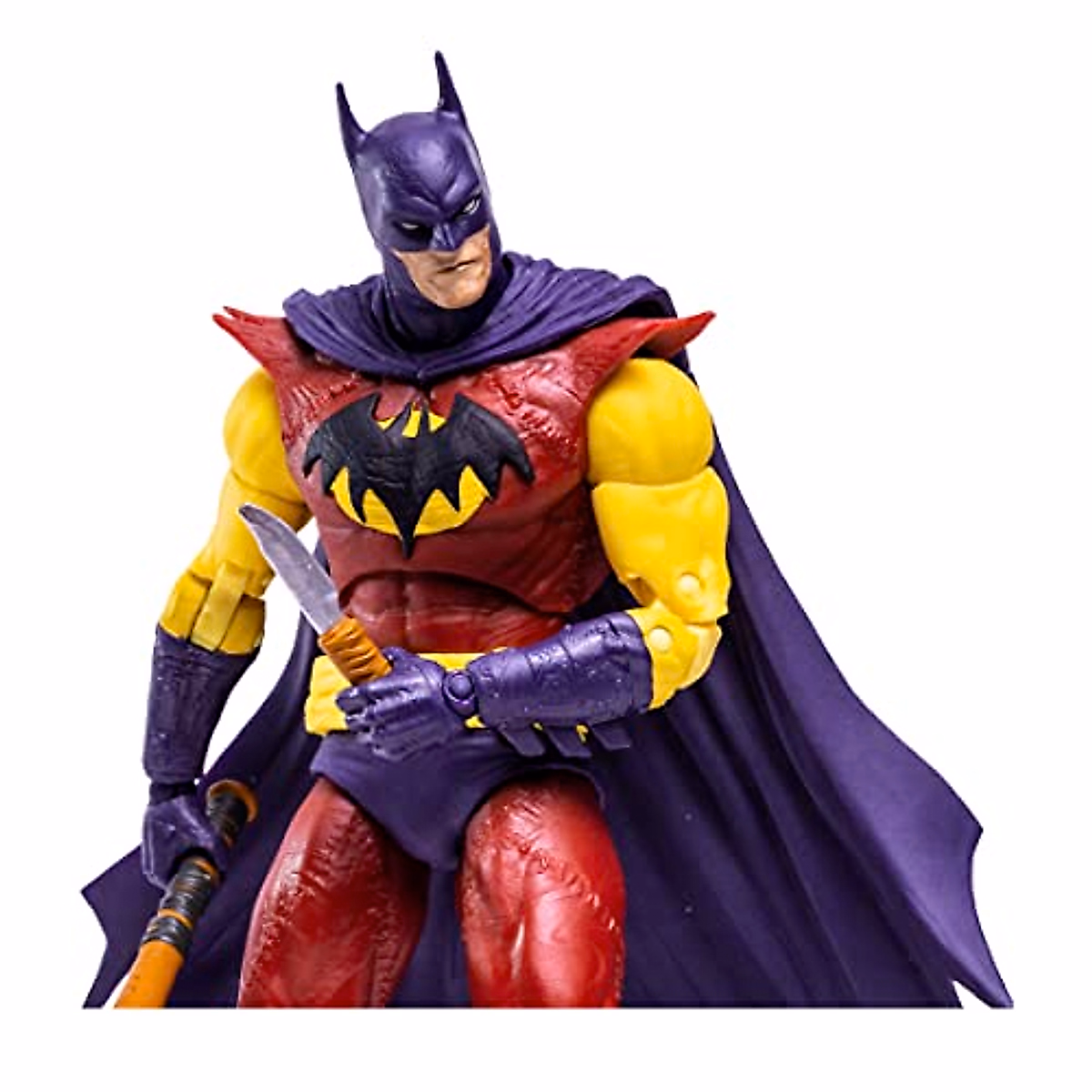 McFarlane Toys, DC Multiverse Batman of Zur-En-Arrh 7-inch Action Figure with 22 Moving Parts, Collectible DC Batman Figure with Unique Collector Character Card – Ages 12+