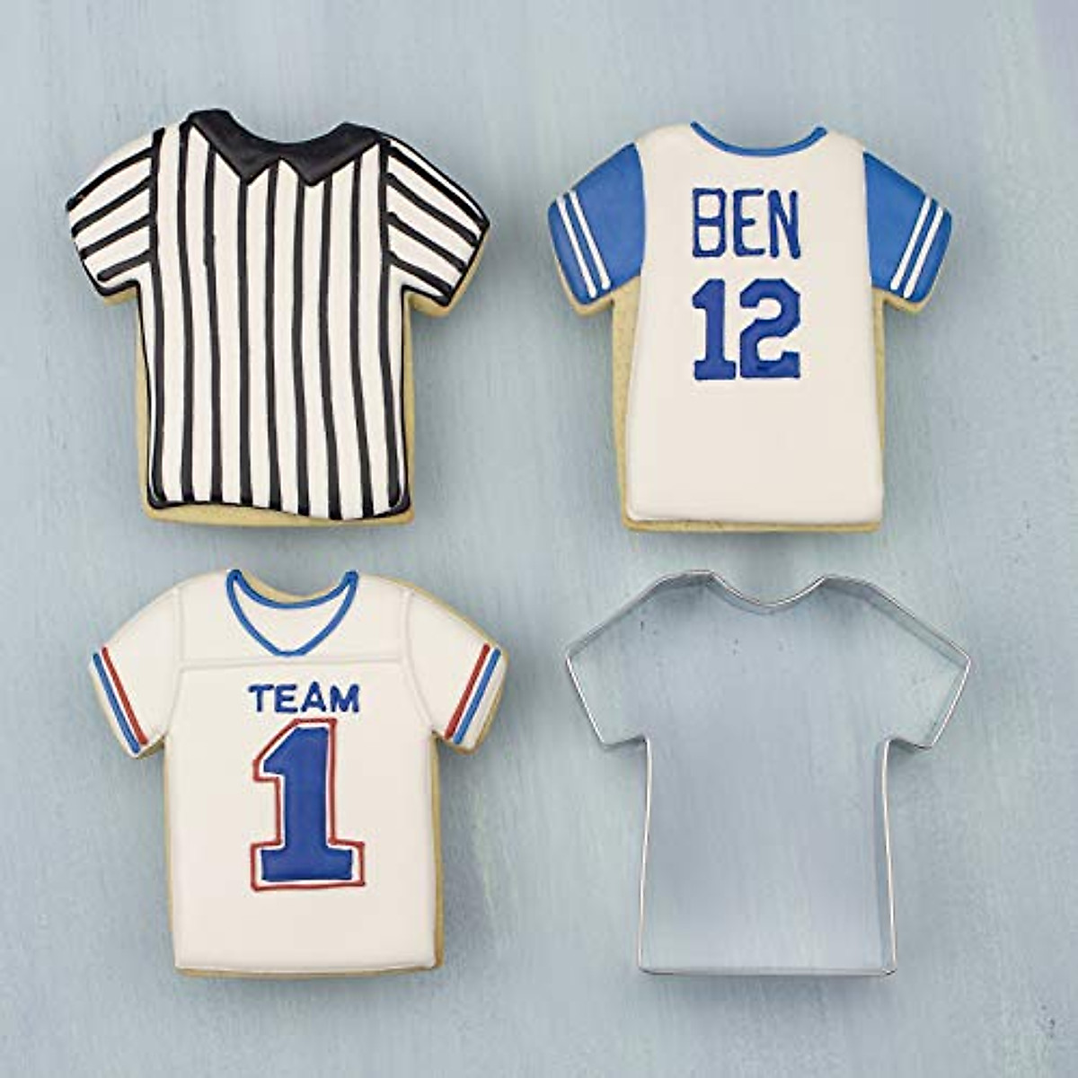 Jersey/Shirt Cookie Cutter 4.25" Made in USA by Ann Clark