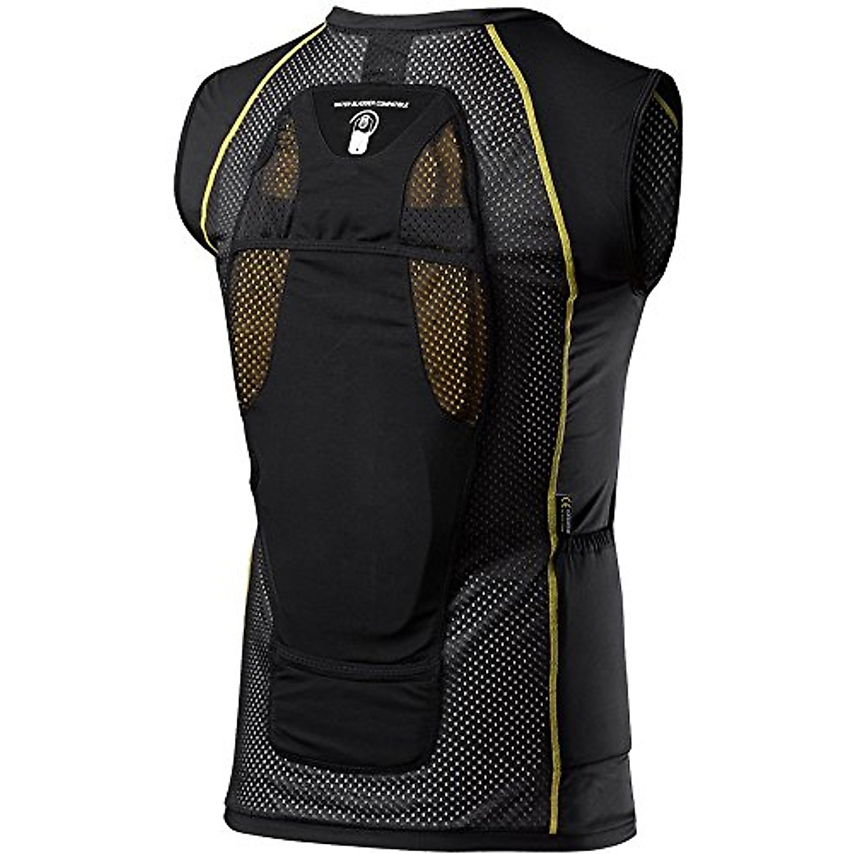 Alpinestars Men's Paragon Vest, Black/Yellow, X-Large
