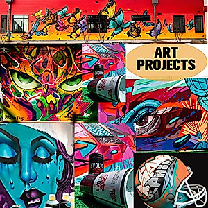 Evolve Elite 24 pack, Low Pressure - Assorted Colors - 12 oz Spray Paint Cans