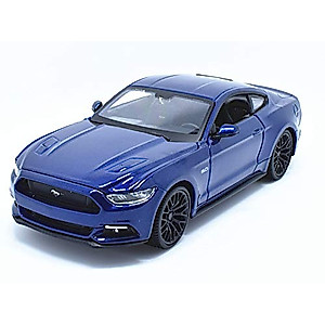 Kinsmart 2006 Ford Mustang GT Hardtop 1/38 Scale Diecast Car (Blue)