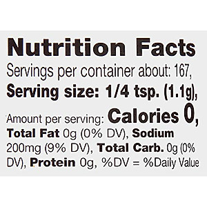 McCormick Himalayan Pink Salt with Black Pepper and Garlic All Purpose Seasoning, 6.5 oz