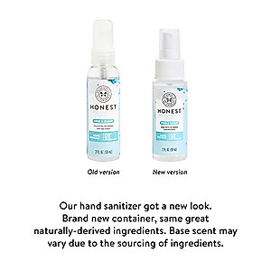 The Honest Company Hand Sanitizer Spray, Fragrance Free, 2 Fluid Ounce - Packaging May Vary