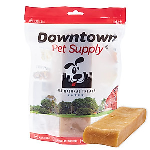 Downtown Pet Supply - Monster Yak Cheese Himalayan Dog Chews - Natural Dog Treats - Dog Dental Care & Plaque Remover for Teeth - Rawhide-Free Dog Chews with Zinc, Calcium, Vitamin D