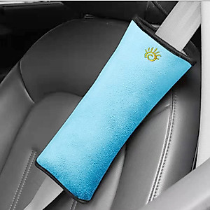 Yingliqi Seatbelt Pillow for Kids in Car, Safety Belt Cushion Kids, Travel Head Neck and Shoulder Car Seat, 2 Packs (Yingliqi2021)