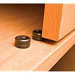 FastCap Euro Door Stop for Inset Doors Clear No Screws (Bulk 100 Count)