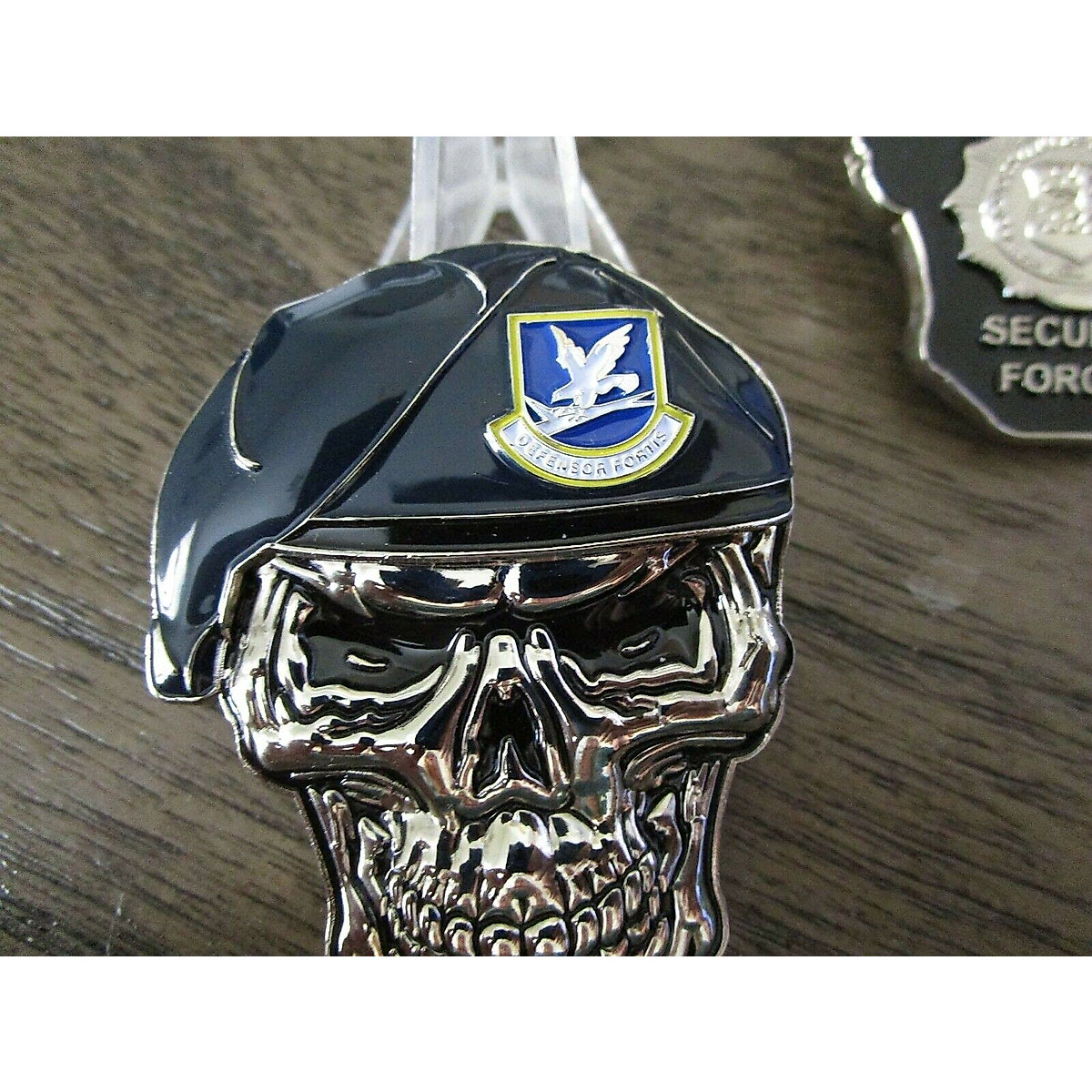 USAF Security Forces MP's SF Defenders of The Force Reapers Skull Challenge Coin