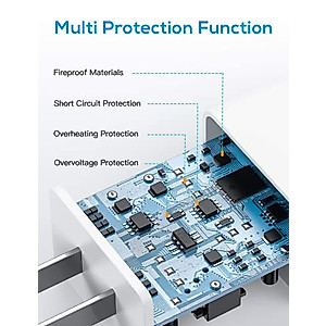 USB Wall Charger, Upgraded UL Certified 3-Pack 3-Port 3.1A Charging Block USB Plug Cube Compatible for iPhone 11/Xs/XS Max/XR/X/8/7/6/Plus,iPad Air/Mini,Galaxy10/9/8/7,Note9/8,Nexus and More