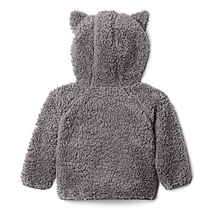 Columbia Toddler Boys Foxy Baby Sherpa Full Zip, City Grey/Columbia Grey, 3T