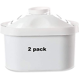 EHM Ultra SureFlow 2 Pack Filter Replacement Cartridge for EHM Ultra Premium Alkaline Mineral Water Ionizer Pitchers, Filters fits Ultra 3.5L, 3.8L Pitcher