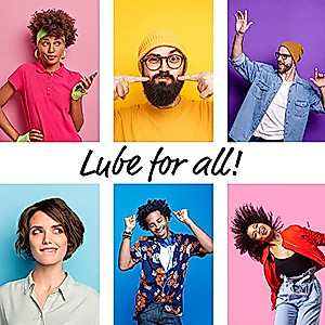 White Lube,Thick Creamy Water-Based Lubricant for Privacy - 275mL