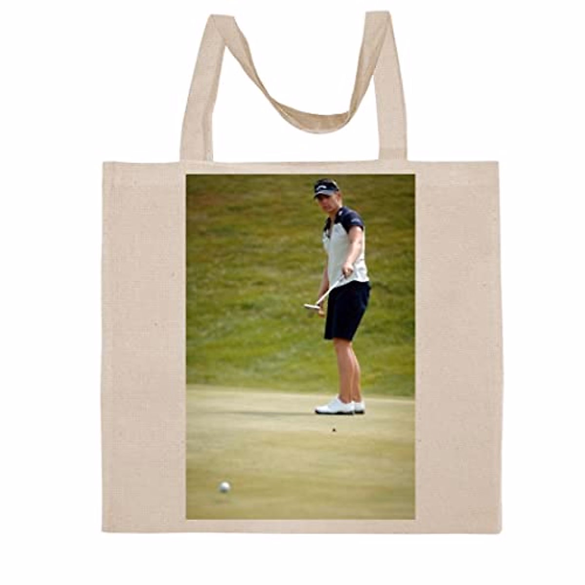 FC Carino Annika Sorenstam - A Nice Graphic Cotton Canvas Tote Bag FCA #FCAG205218