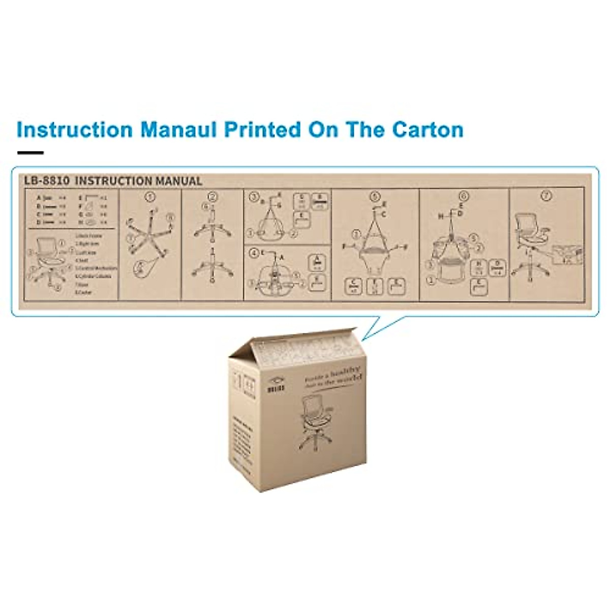 BOLISS 400lbs Ergonomic Office Chair with Super Soft Adjustable Arms,Molded Foam Seat and Lumbar Support Home Office Desk Chair,Swivel Computer Chair (Grey)