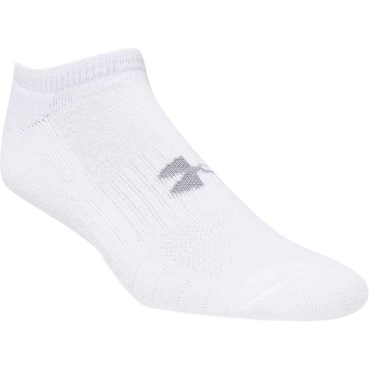 UA Training Cotton Socks - Red - Large (Shoe Size 8 -12)