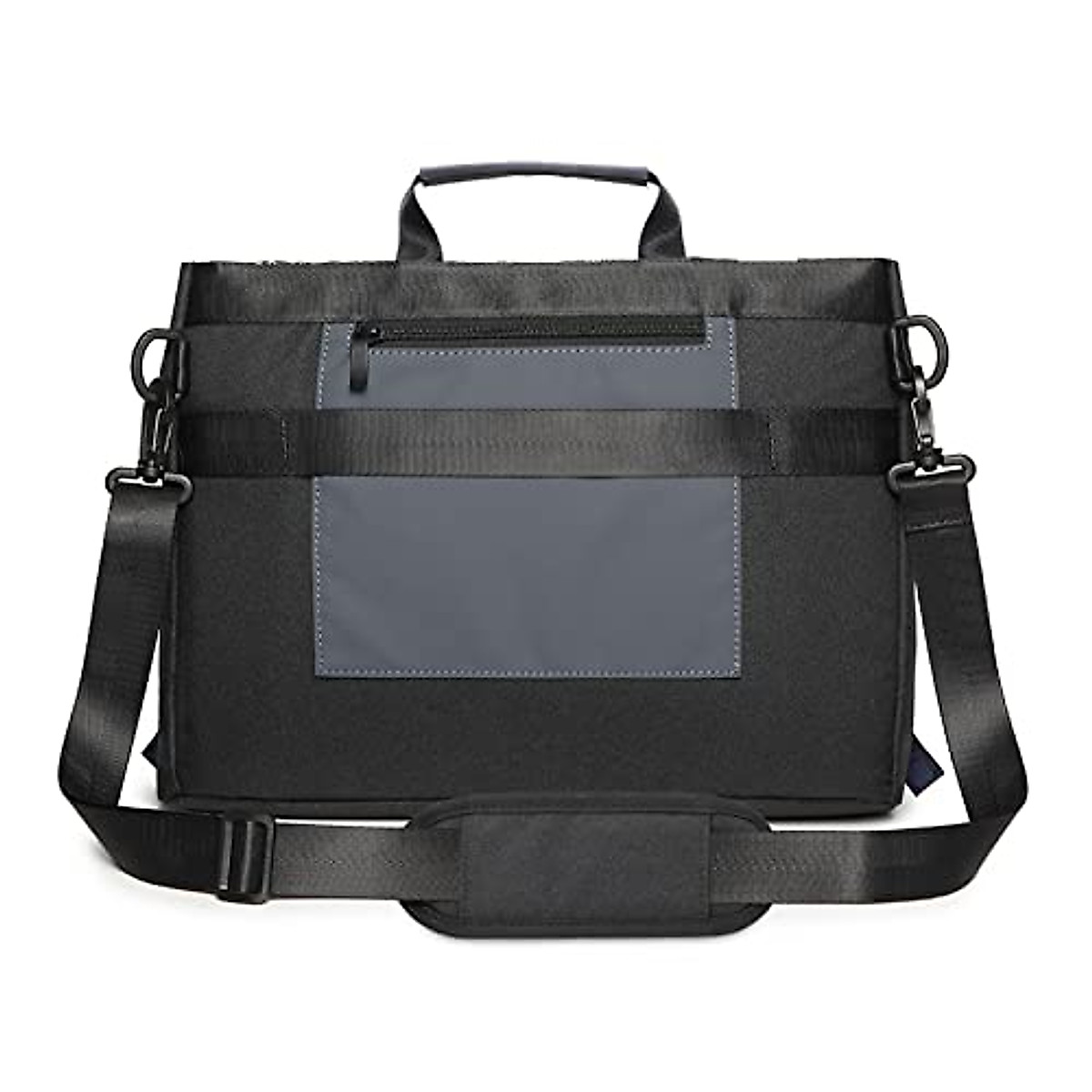 DOB SECHS Briefcases for Men, Laptop Bag 15.6 inch, Small Messenger Bag for Men Women, Satchel Bags for Men, Waterproof Laptop Messenger Bag, Computer Bags for Laptops/Macbook/Notebook, Black