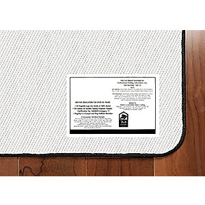 Flagship Carpets Learning Grid Colorful Numbers and Letters Kids Seating Area Rug for Classroom, Play Area Mat, Home Learning or Kids Room Carpet, 7'6" x 12', Seats 24