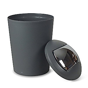 Kela Trash Can with Lid Marta Collection, Grey