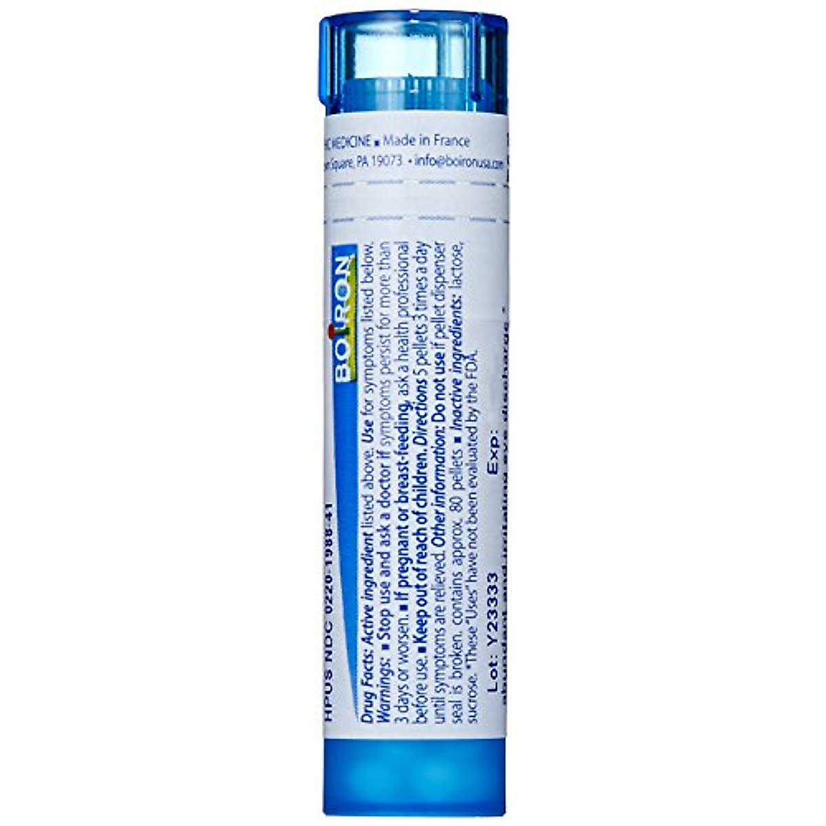 Boiron Euphrasia Officinalis 30C (Pack of 5), Homeopathic Medicine for Eye Discharge