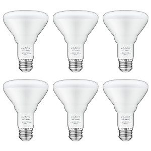 SHINESTAR 6-Pack BR30 LED Recessed Light Bulbs, 65W Equivalent, 5000K Daylight White, Dimmable Flood Lights Indoor, 650LM, E26 Base