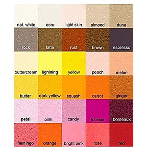 100% Merino Wool Craft Felt - UNDYED Ecru (Half Yard)