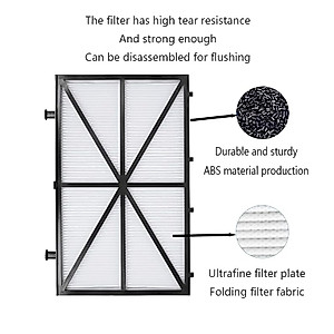 4 Packs 9991432-R4 Filter Ultra Fine Cartridge Filter Panels (Not for Nautilus CC) Ultra Fine Filters Compatible Nautilus CC Plus & Dolphin M200 M400
