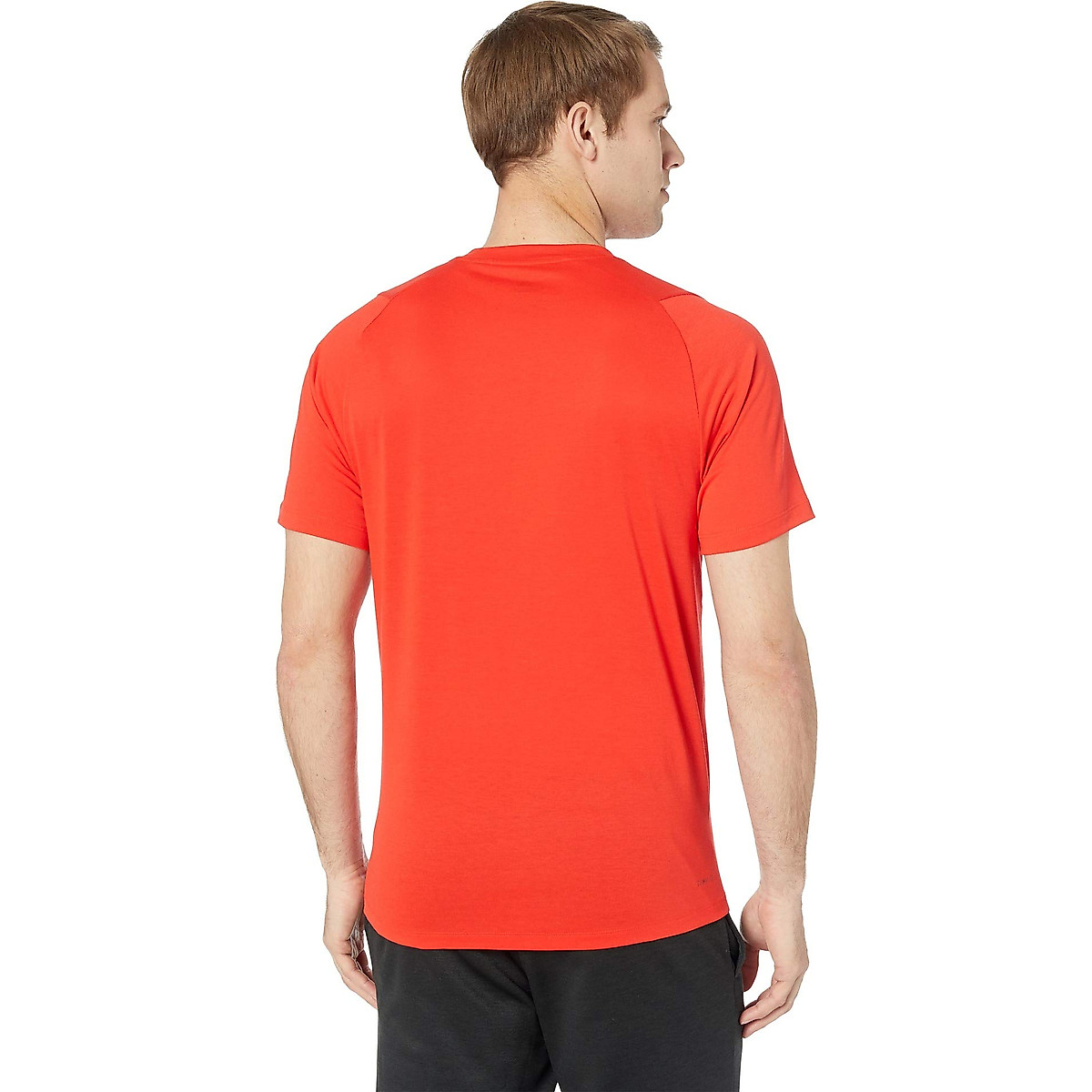 adidas Men's FreeLift Sport Prime Lite Weightlifting Tee, Active Red, Medium