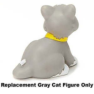 F-Price Replacement Part for Fisher-Price Little People Advent Calender GLK12 & DGF96 Replacement Gray Cat Figure